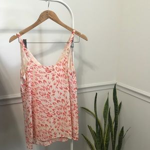 CAbi | Tops | Cabi Pink Leopard Animal Print Tank Xs Nwt | Poshmark
